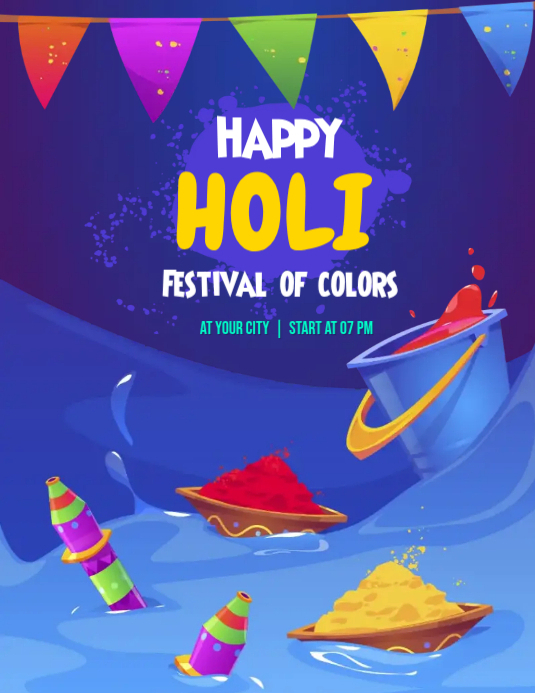 Copy of Festival of Colors | PosterMyWall