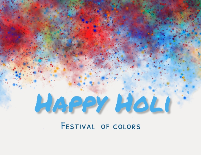 Festival of colours Template | PosterMyWall