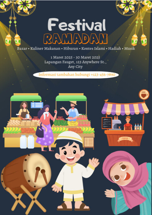 Festival Ramadhan Template | PosterMyWall
