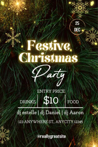 Christmas Tree Lighting Flyer Template | PosterMyWall