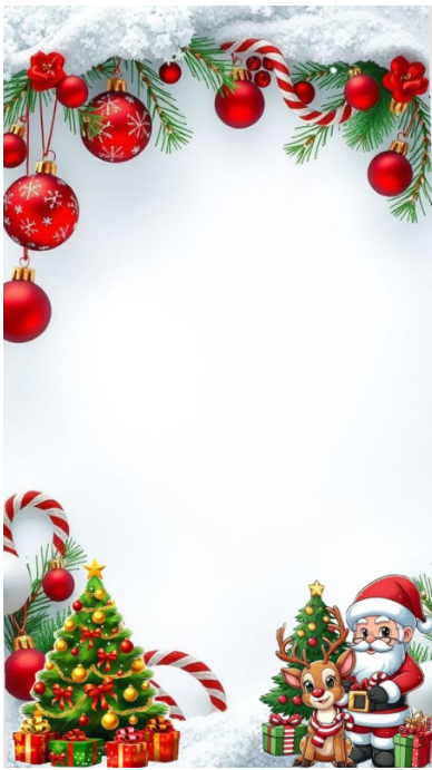 Szablon Festive Christmas Santa Photo Frame | PosterMyWall