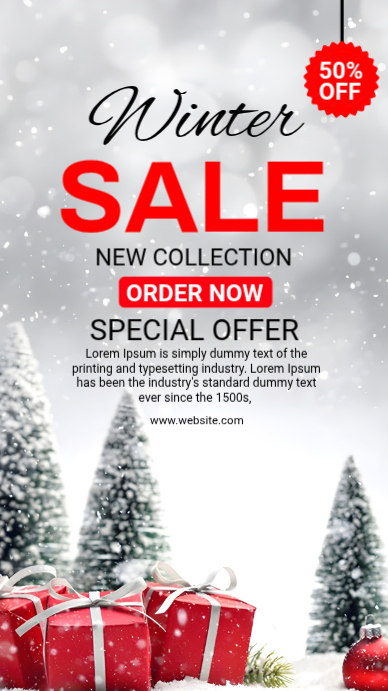 festive discount sale Template | PosterMyWall