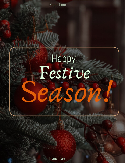 festive season Template | PosterMyWall