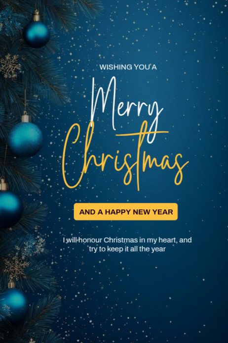 Festive season poster Template | PosterMyWall
