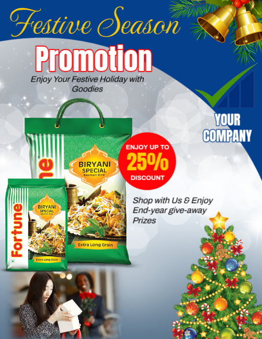 Plantilla de Festive Season Promotion Ad | PosterMyWall