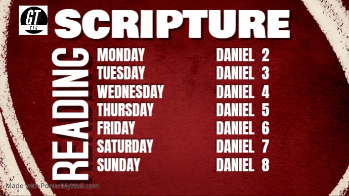 Scripture Reading | PosterMyWall