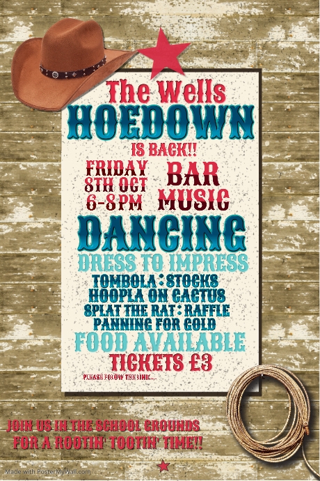 Copy of Hoe Down FINAL POSTER | PosterMyWall