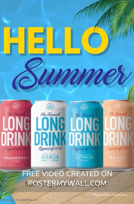 Hello summer,pool party,Beach party | PosterMyWall