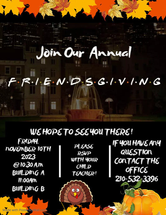 Copy of Friendsgiving | PosterMyWall
