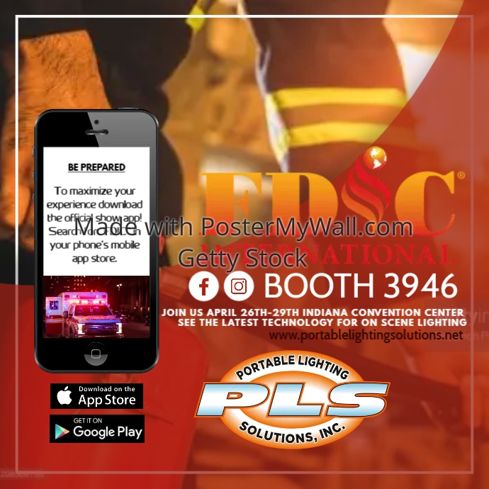 fire prevention instagram post banner | PosterMyWall