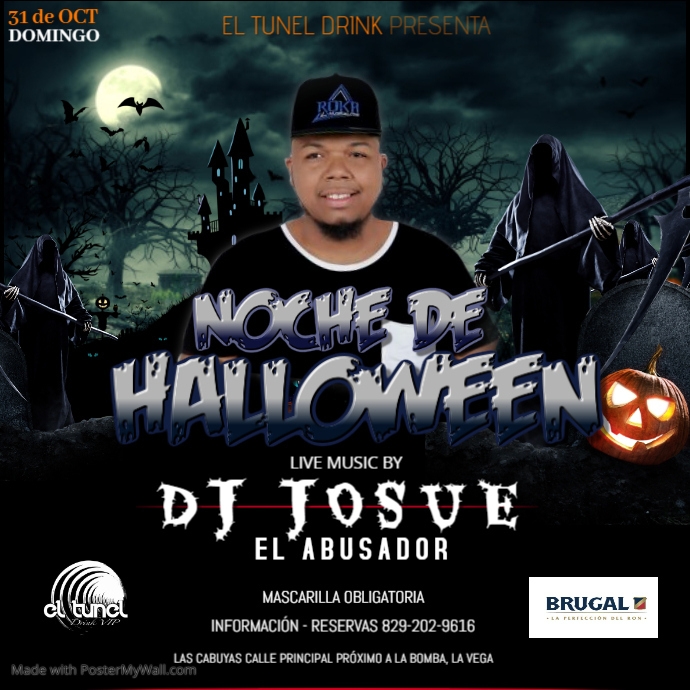 Copia de Halloween freeky party | PosterMyWall