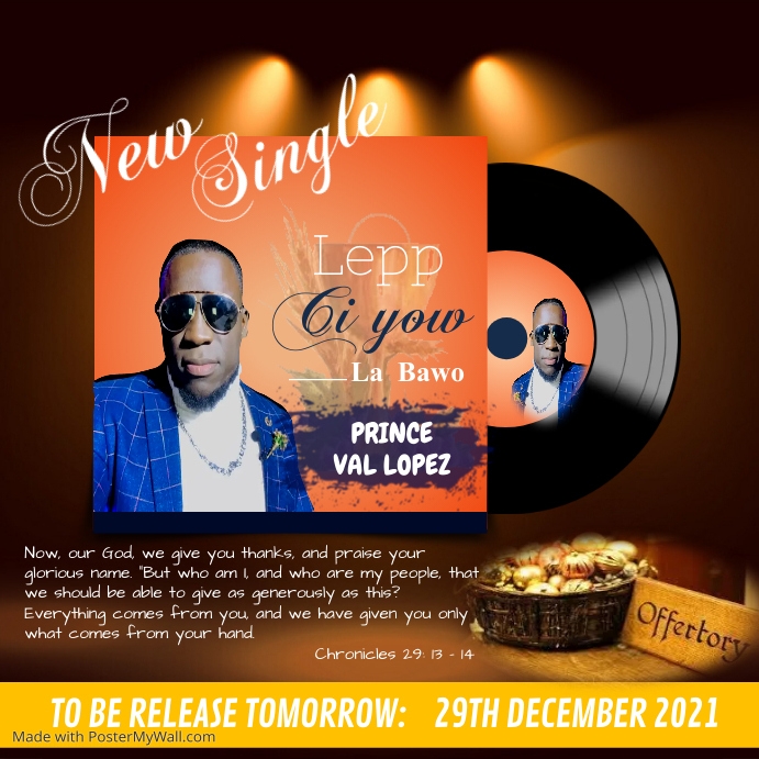 Copy of Music Album Launch | PosterMyWall