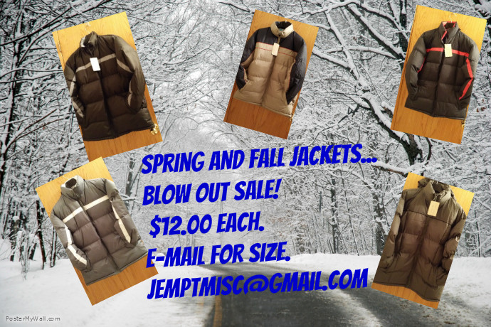 Copy of fall jacket sale | PosterMyWall
