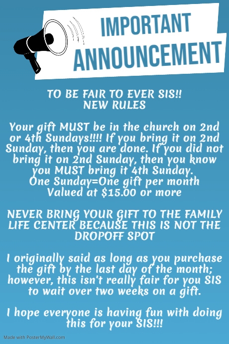 Copy of Important announcement flyer template | PosterMyWall