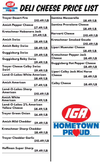 Price list Template (1) | PosterMyWall