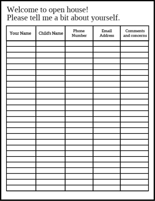 Copy of Full Detail Form List Template | PosterMyWall