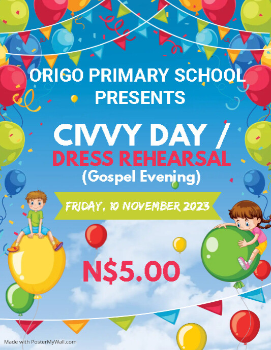 Kindergarten Fun Fair Invitation Flyer | PosterMyWall