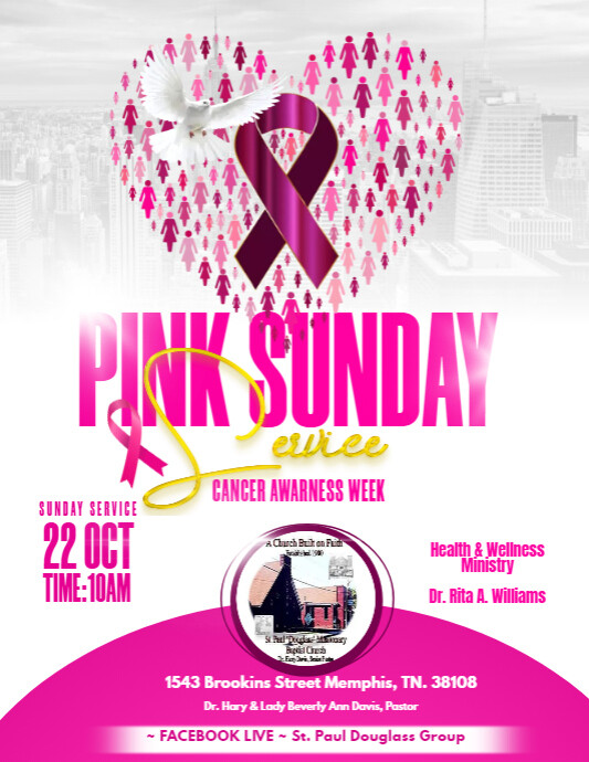 pink sunday 2023 | PosterMyWall
