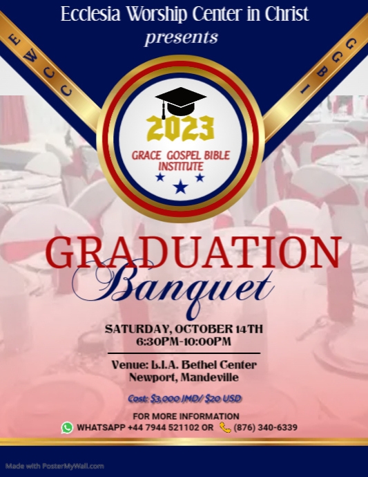 Graduation Banquet | PosterMyWall