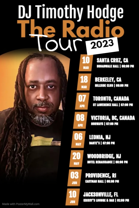 Band Concert Tour Event Flyer Template | PosterMyWall