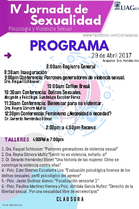 Programa de evento académico | PosterMyWall
