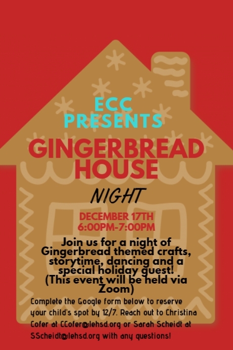 Copy of Gingerbread House Workshop Flyer design | PosterMyWall
