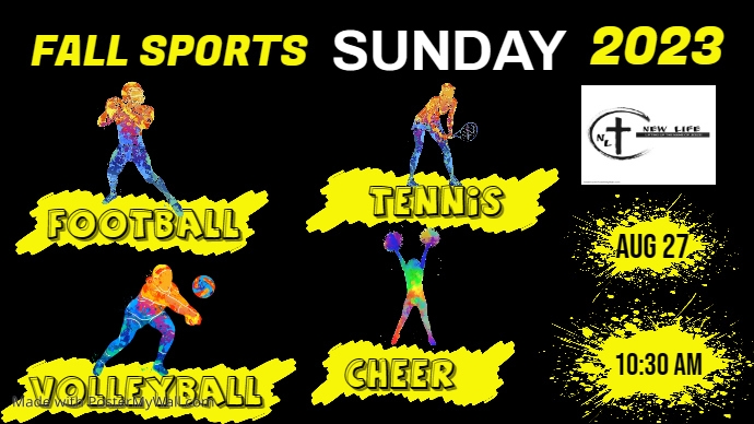 fALL SPORTS SUNDAY | PosterMyWall