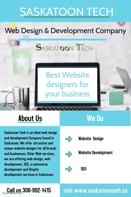 Hire Affordable Web Design Company – Saskatoon Tech | PosterMyWall
