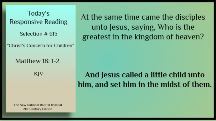 Copy of Responsive Reading Selection 615 Slide 1 | PosterMyWall