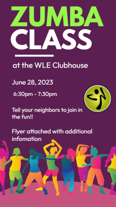 zumba classes flyer | PosterMyWall