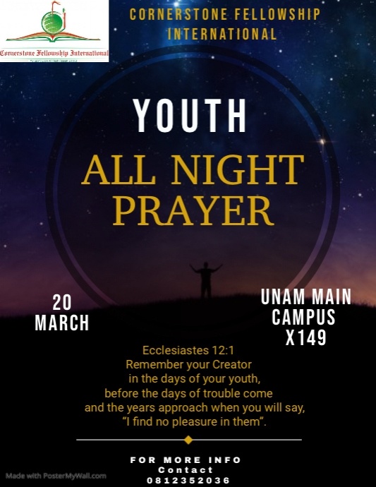 Copy of Praise and Worship Night Church Flyer | PosterMyWall