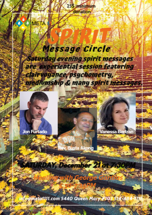 Copy of Meditation Workshop Yoga Spirituality Soul Ad | PosterMyWall