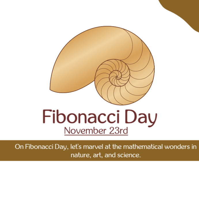 Fibonacci Day Template | PosterMyWall