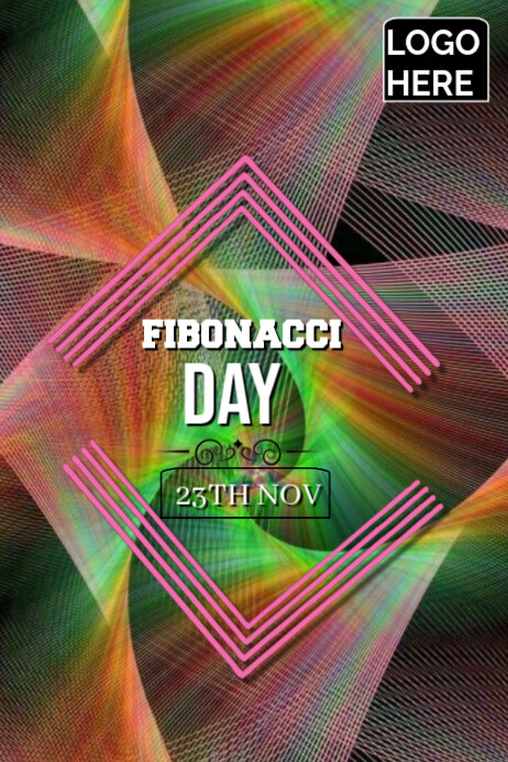 Fibonacci day Template | PosterMyWall