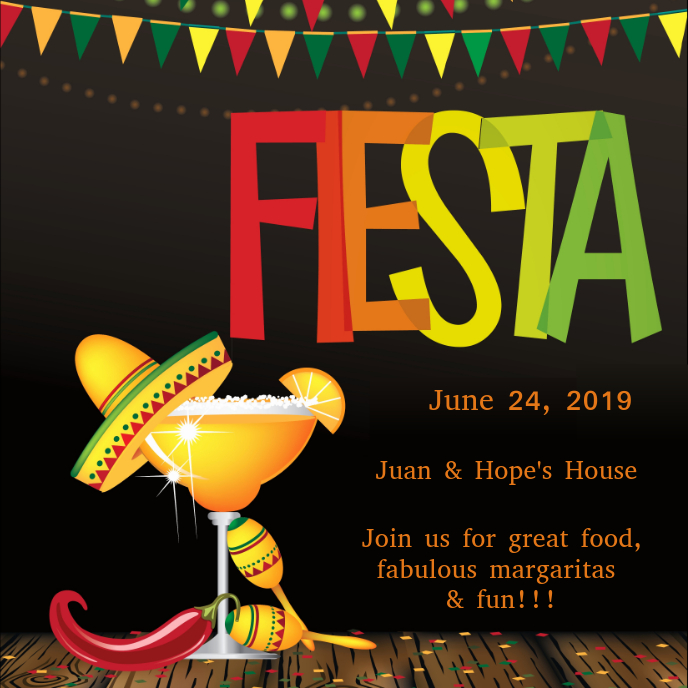 Copy of FIESTA PARTY | PosterMyWall