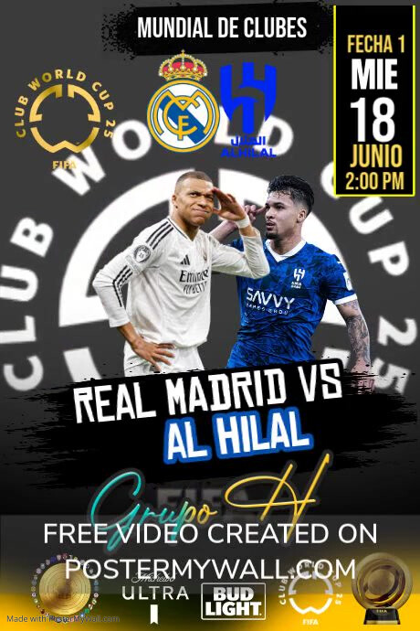 Copy of FIFA Club World Cup 2025 | PosterMyWall