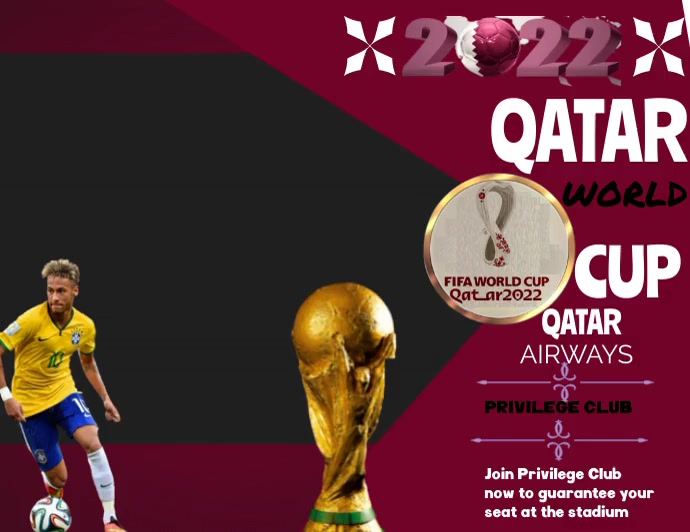 FIFA FOOTBALL WORLD CUP 2022 VIDEO TEMPLATE | PosterMyWall