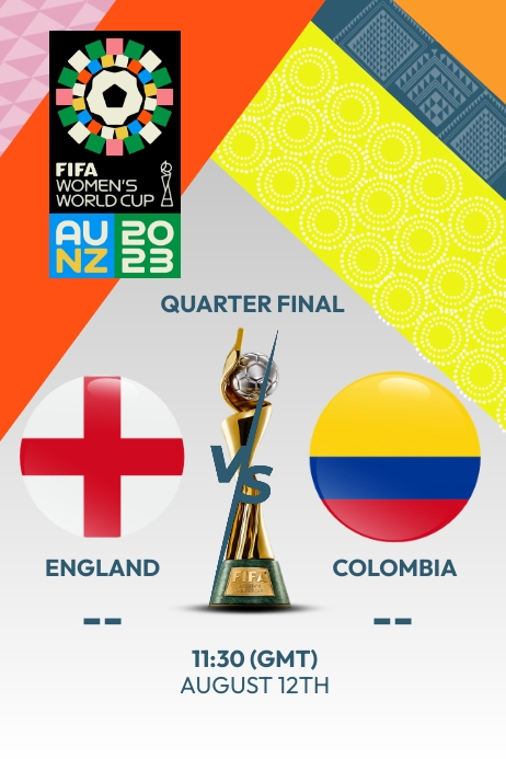 Copy of FIFA Women's World Cup 2023 Poster | PosterMyWall