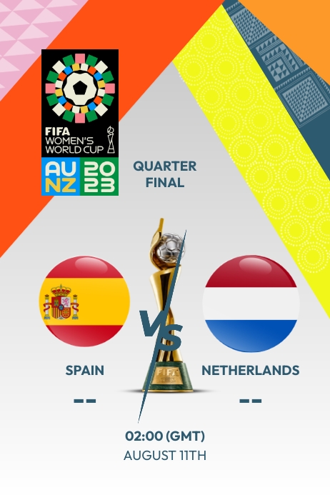 Copy of FIFA Women's World Cup 2023 Poster | PosterMyWall