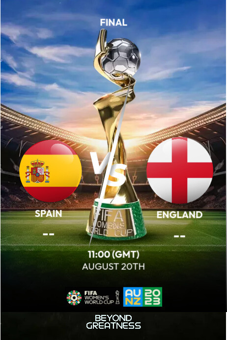 FIFA Women's World Cup 2023 Poster Template | PosterMyWall