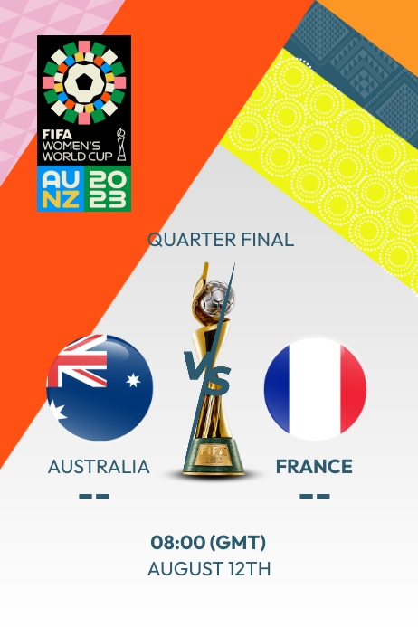 FIFA Women's World Cup 2023 Poster Template | PosterMyWall