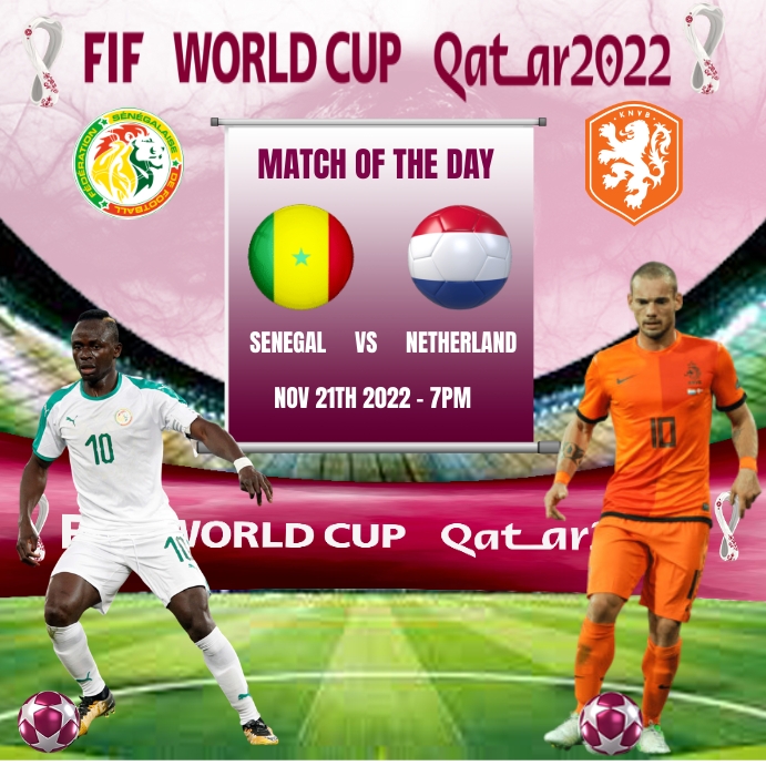 fifa word cup 2022 best games flyer template | PosterMyWall