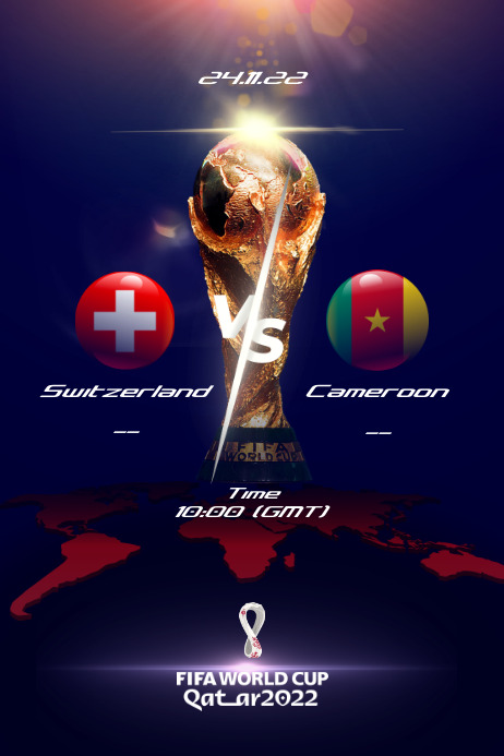 Fifa World Cup 2022 Poster (4) Template | PosterMyWall