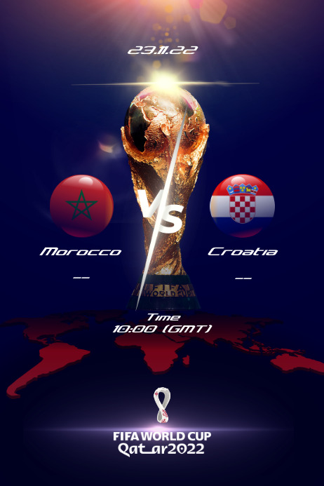 Fifa World Cup 2022 Poster (4) Template | PosterMyWall