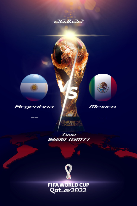 Fifa World Cup 2022 Poster (5) Template | PosterMyWall