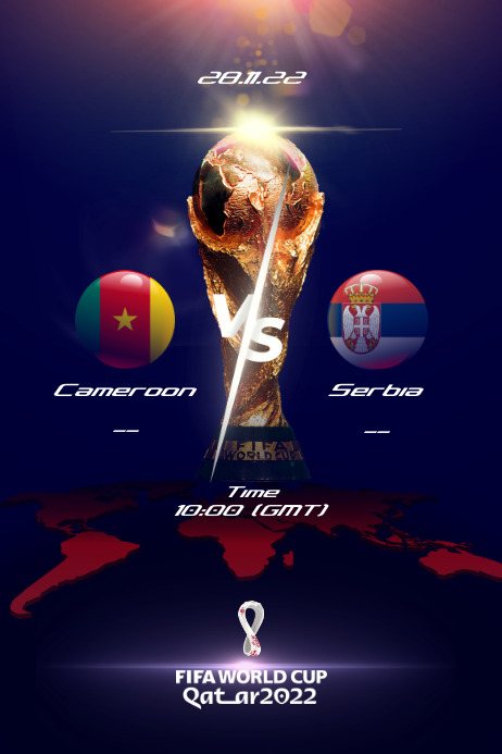 Fifa World Cup 2022 Poster (6) Template | PosterMyWall