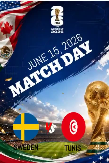 Fifa World Cup Match Day Template | PosterMyWall