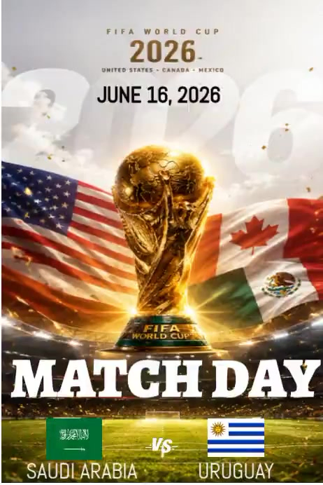 Fifa World Cup Match Posters Template | PosterMyWall