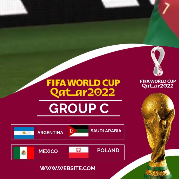 FIFA WORLD CUP QATAR 2022 VIDEO TEMPLATE | PosterMyWall