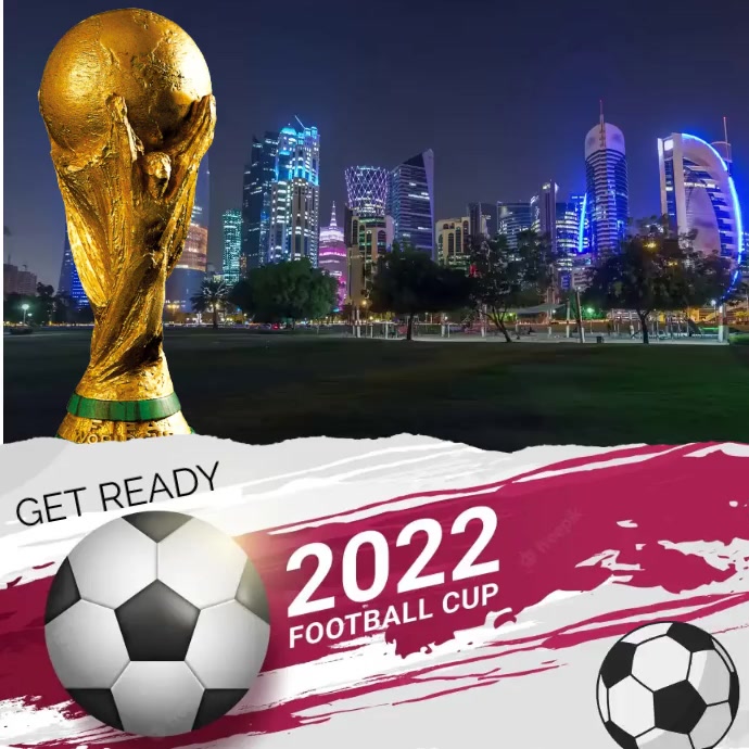 FIFA WORLD CUP QATAR VIDEO TEMPLATE (1) | PosterMyWall